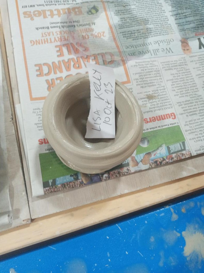 Signing in Clay – Lisa Kelly